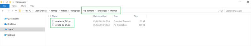 Storing Translation Files – Avada Website Builder
