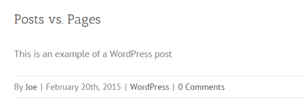 Understanding WordPress Posts and Pages and Knowing When to Use Them ...