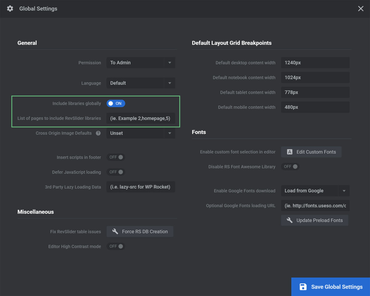 Conditional Script Loading – Avada Website Builder