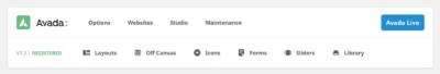 The Avada Dashboard – Avada Website Builder