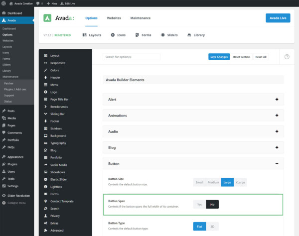 The Avada Options Network – Avada Website Builder