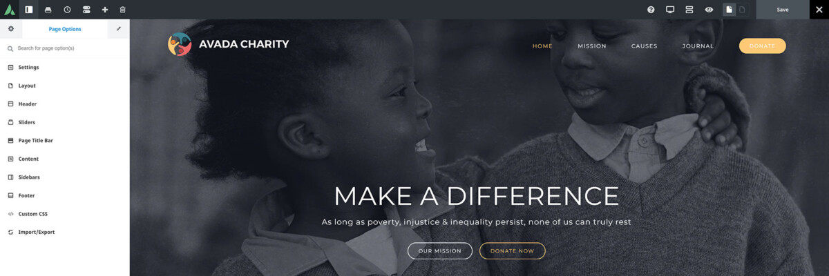 The Avada Options Network – Avada Website Builder