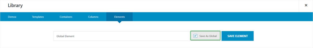 Avada Builder Library Global Elements – Avada Website Builder