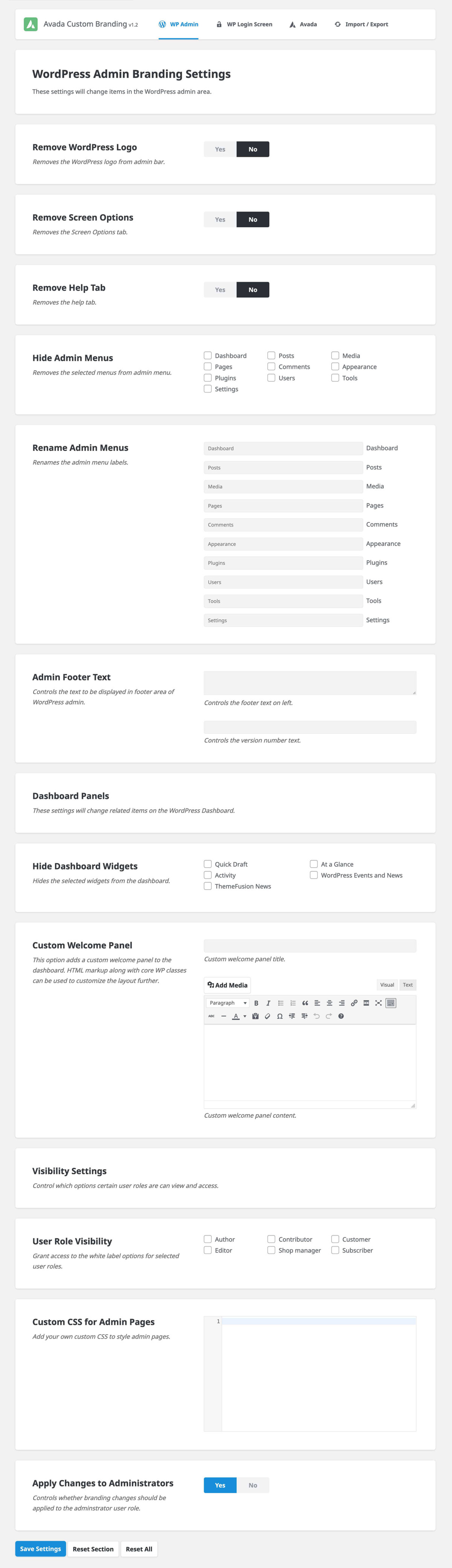 How To Use The Avada Custom Branding Plugin – Avada Website Builder