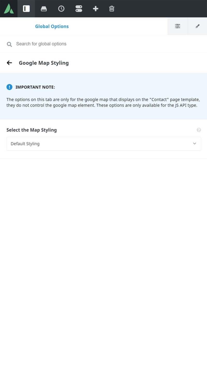 Google Map Options – Avada Website Builder