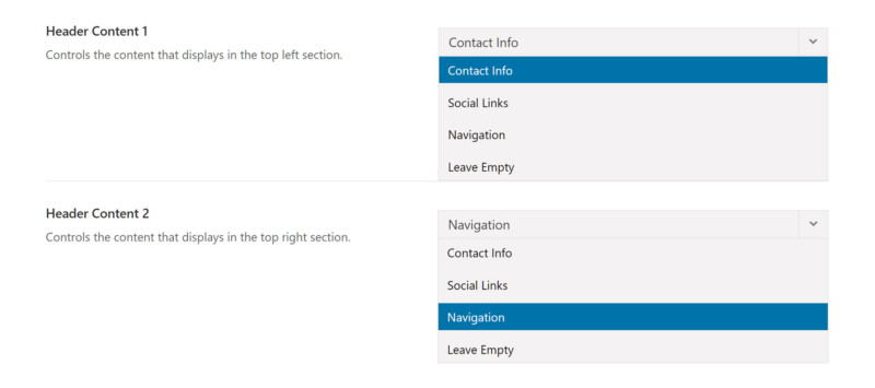Global Option Header Layouts – Avada Website Builder