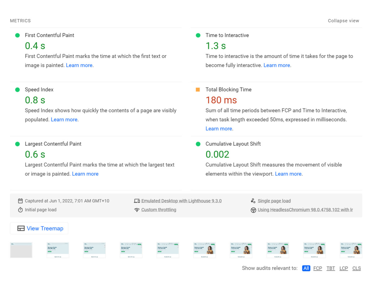 Performance Testing using Google PageSpeed Insights – Avada Website Builder
