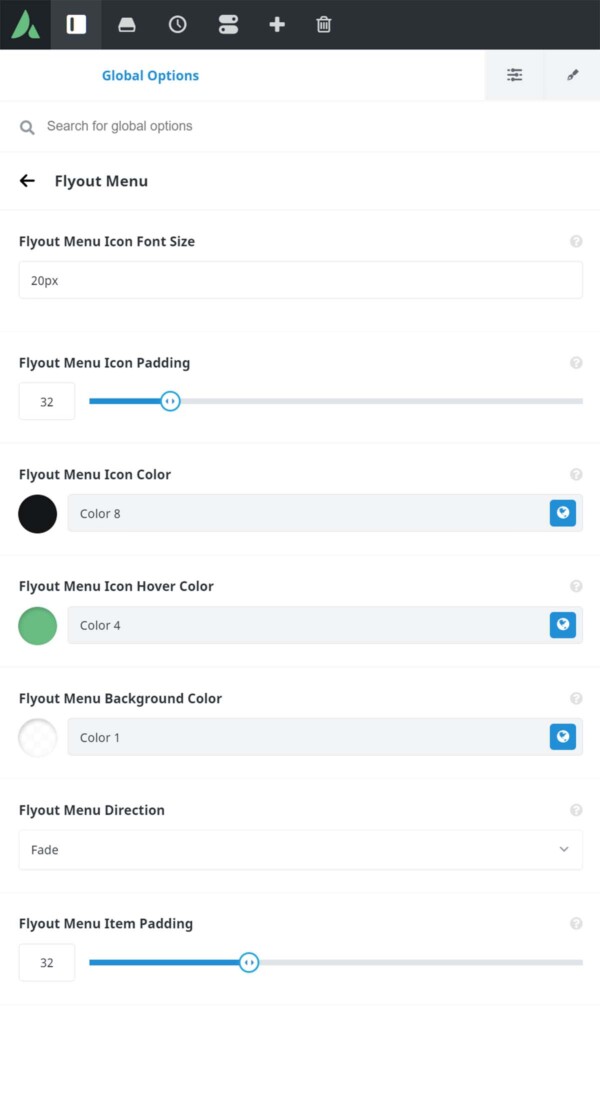 Flyout Menu – Avada Website Builder