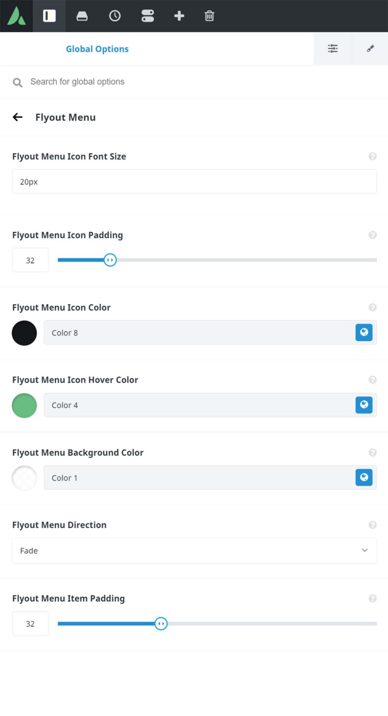 Flyout Menu – Avada Website Builder