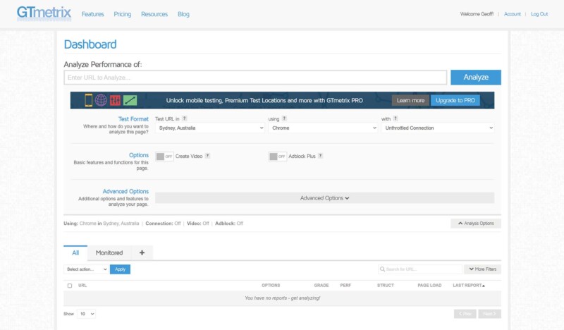 Performance Testing using GTMetrix – Avada Website Builder