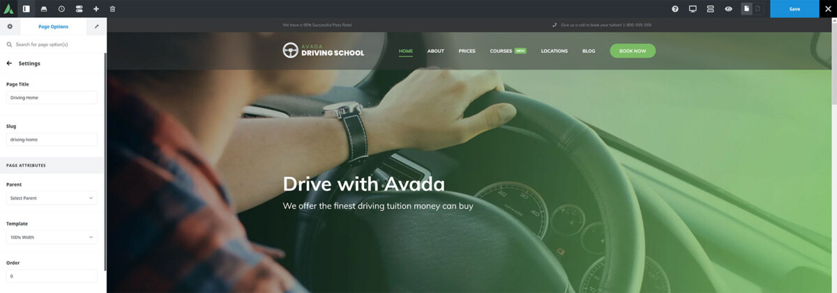 Avada Live Local Options Management – Avada Website Builder