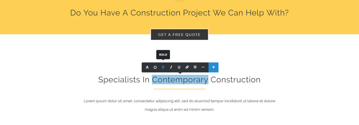 Inline Editing in Avada – Avada Website Builder