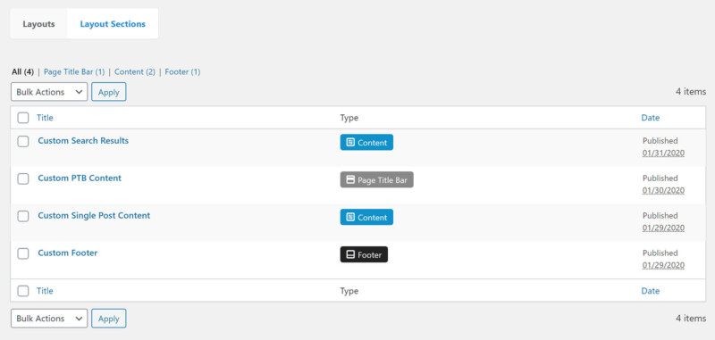 Understanding Layouts and Layout Sections – Avada Website Builder