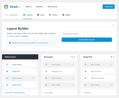 Understanding Layouts and Layout Sections – Avada Website Builder