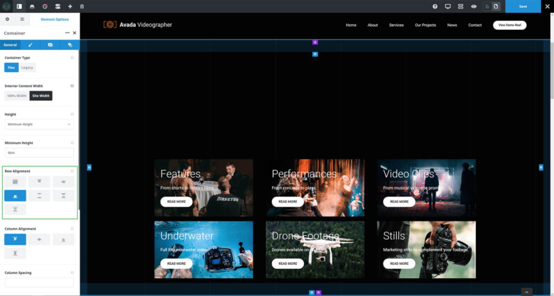 Flexbox for Containers and Columns – Avada Website Builder