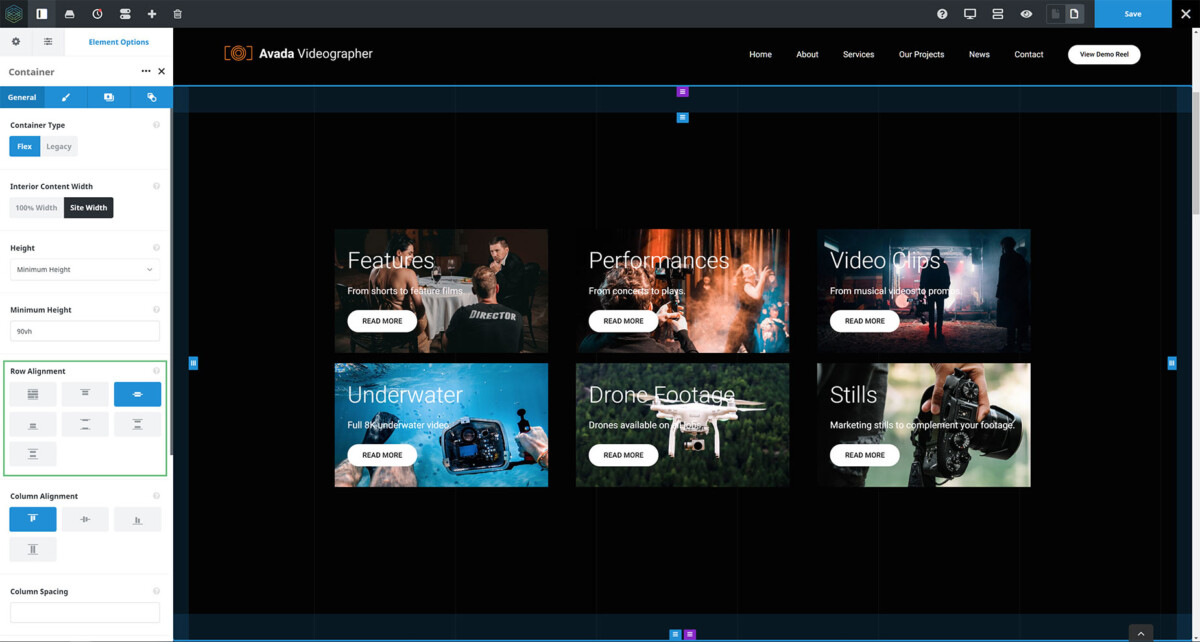 Flexbox for Containers and Columns – Avada Website Builder
