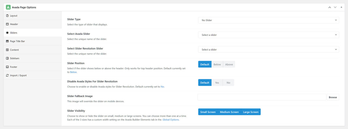 How To Use The Avada Slider – Avada Website Builder