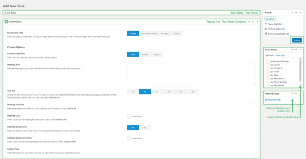 How To Use The Avada Slider – Avada Website Builder