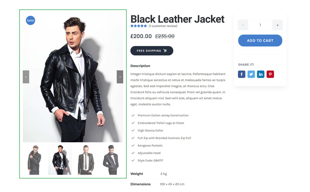 Woo Product Images Element – Avada Website Builder