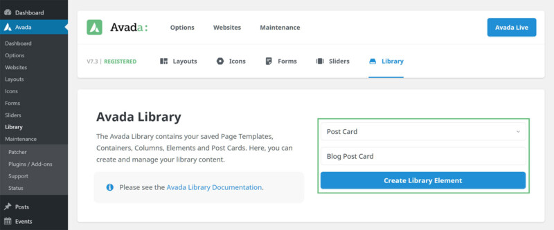 How To Use Post Cards In Avada – Avada Website Builder