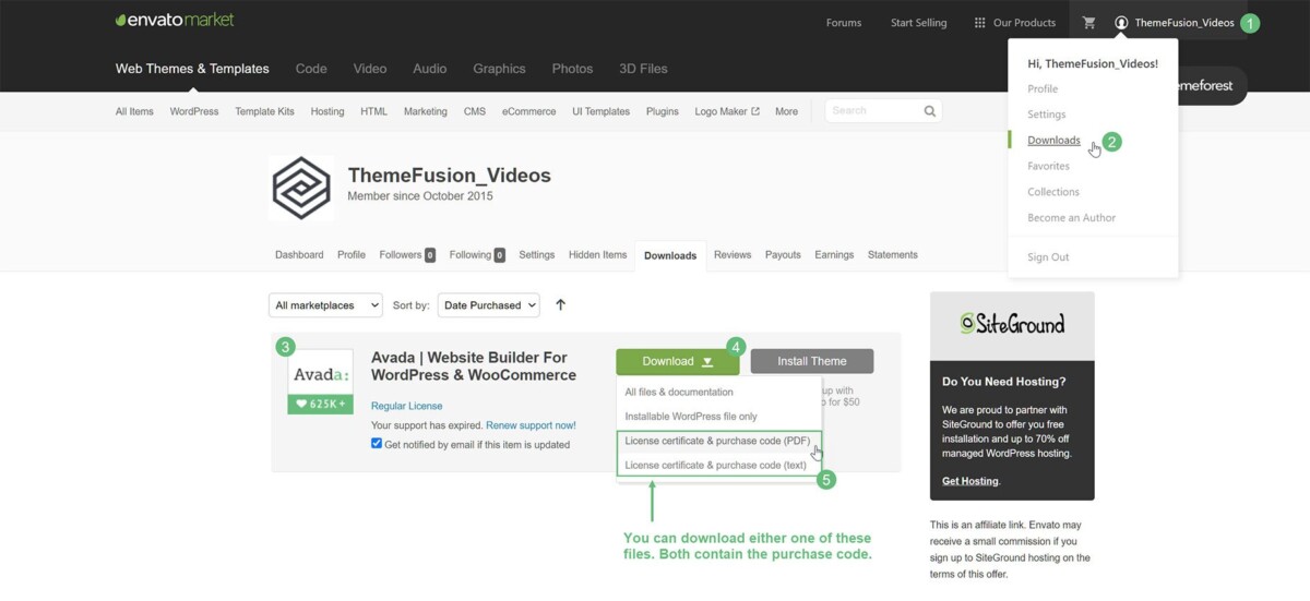 How to Register Avada