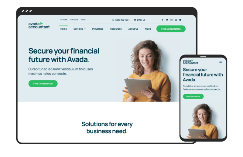 Avada - The #1 Selling Website Builder for WordPress & WooCommerce