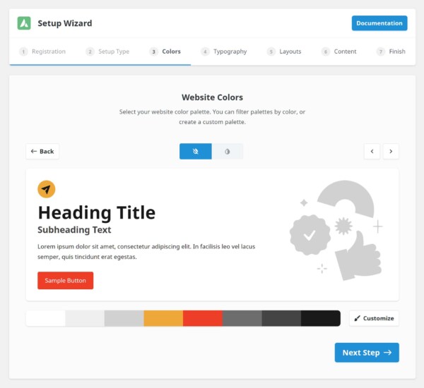 How To Use The Avada Setup Wizard – Avada Website Builder