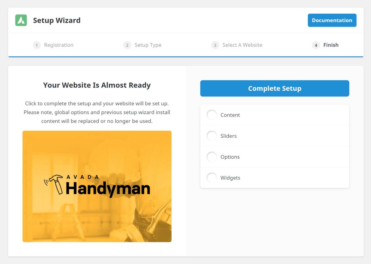 How To Use The Avada Setup Wizard – Avada Website Builder