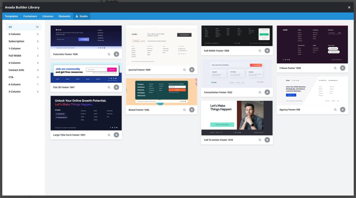 How To Add Avada Studio Content – Avada Website Builder