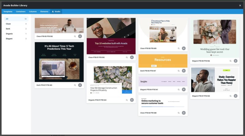 How To Add Avada Studio Content – Avada Website Builder