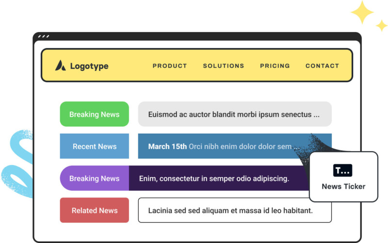 News Ticker – Avada Website Builder