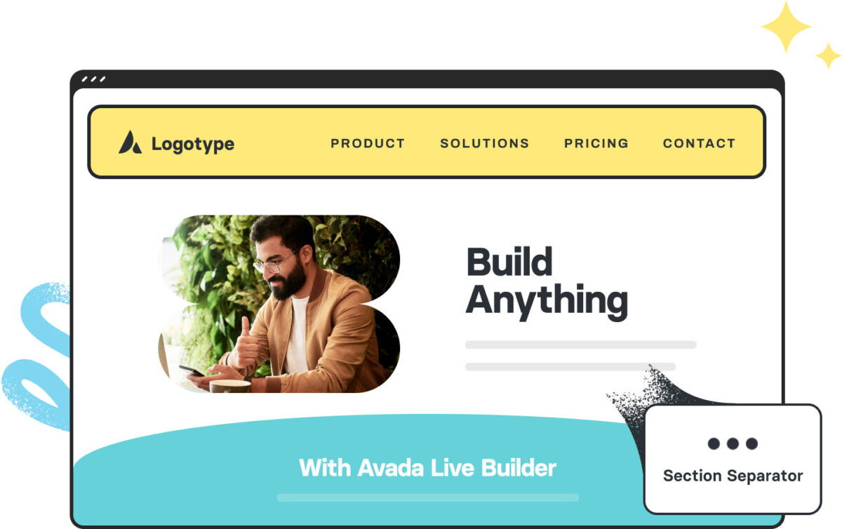 Section Separator – Avada Website Builder