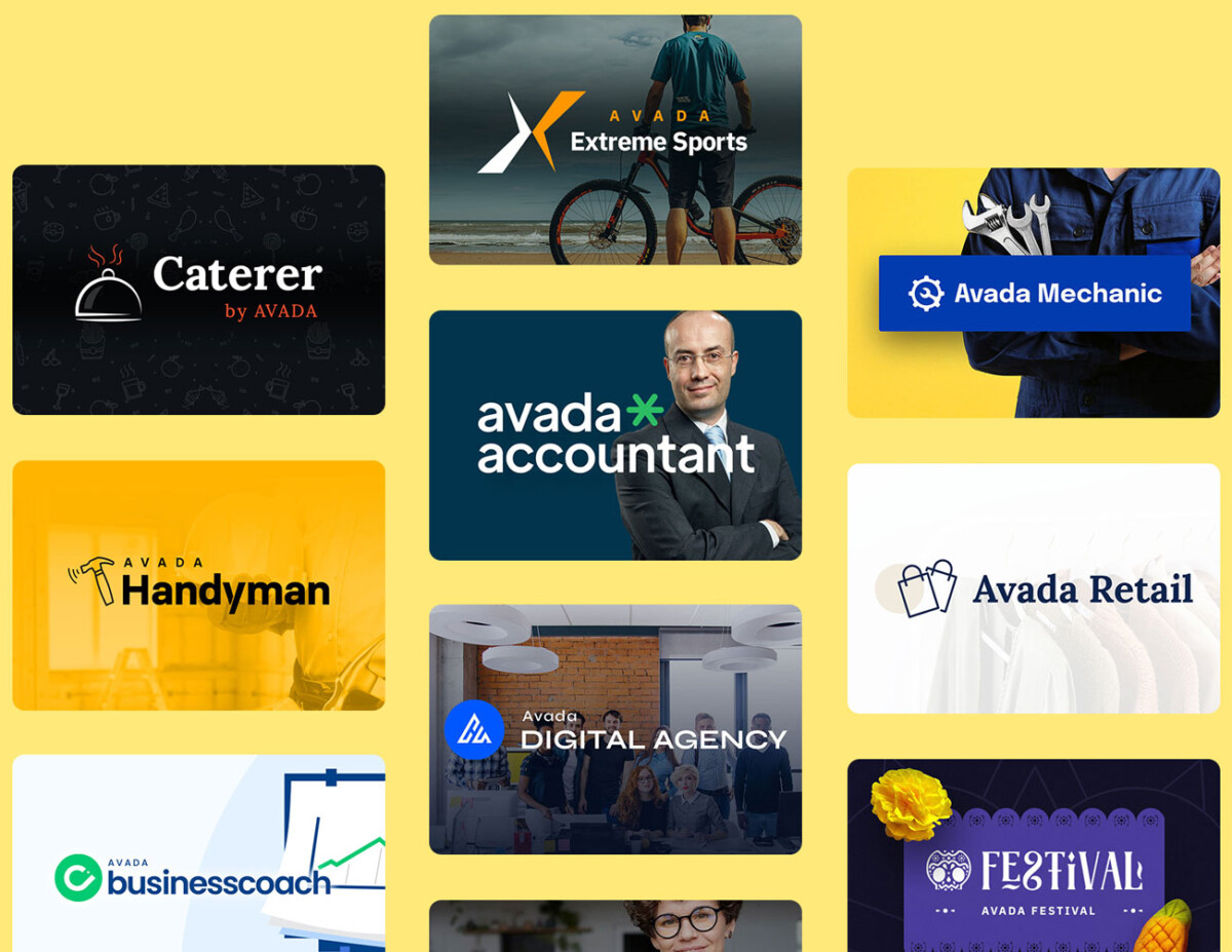 Avada Prebuilt Websites - Infinitely Customizable & Professionally Designed