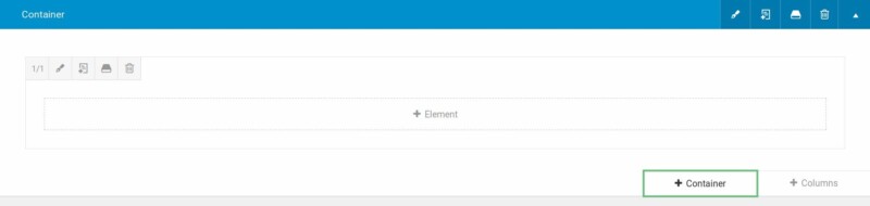 Container Element – Avada Website Builder