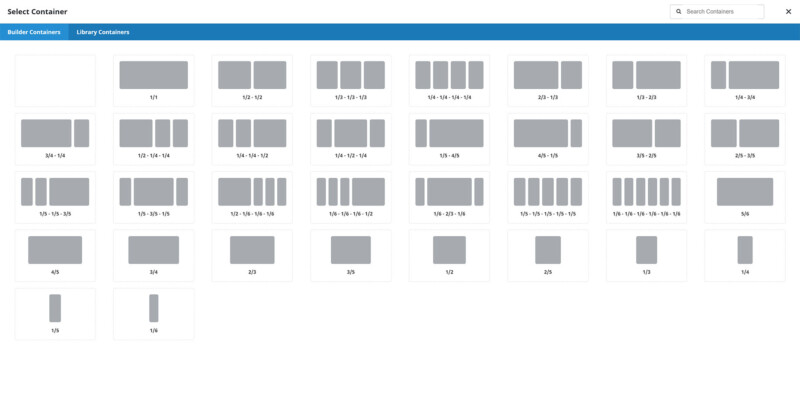 Container Element – Avada Website Builder