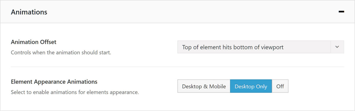 How To Use The Element Animation Options – Avada Website Builder