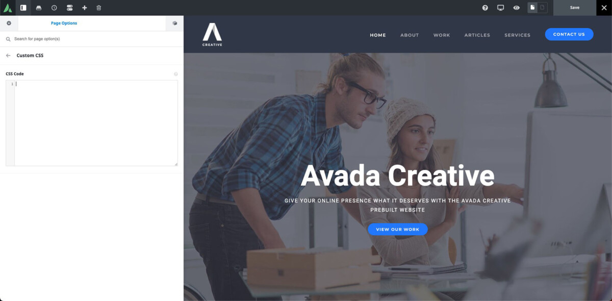 How To Add Custom Css In Avada Avada Website Builder