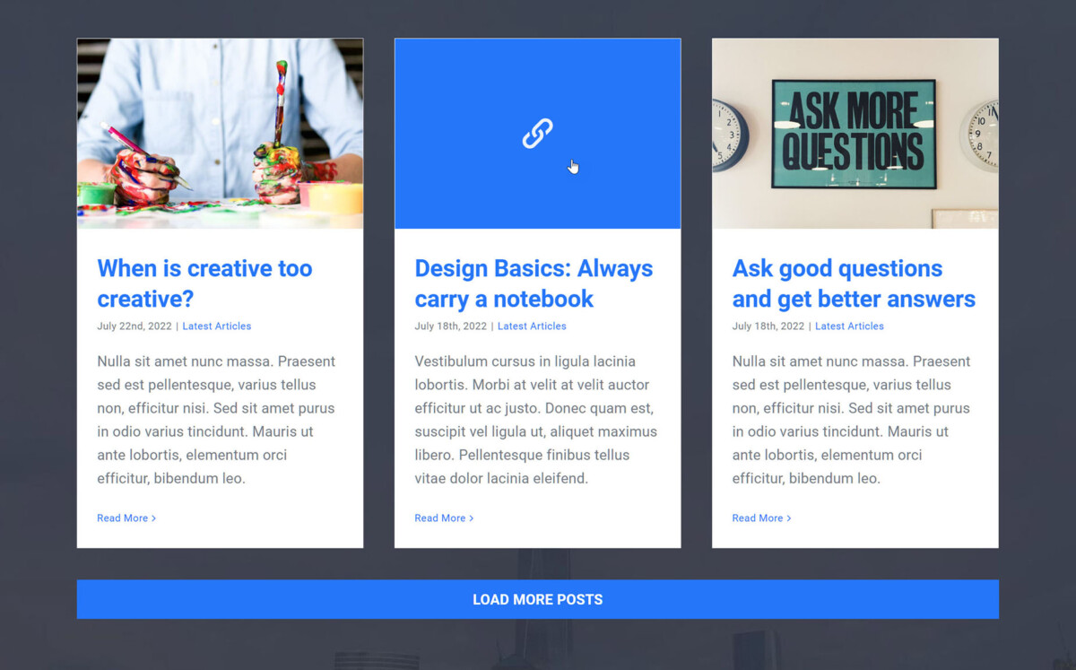 Featured Image Rollovers – Avada Website Builder