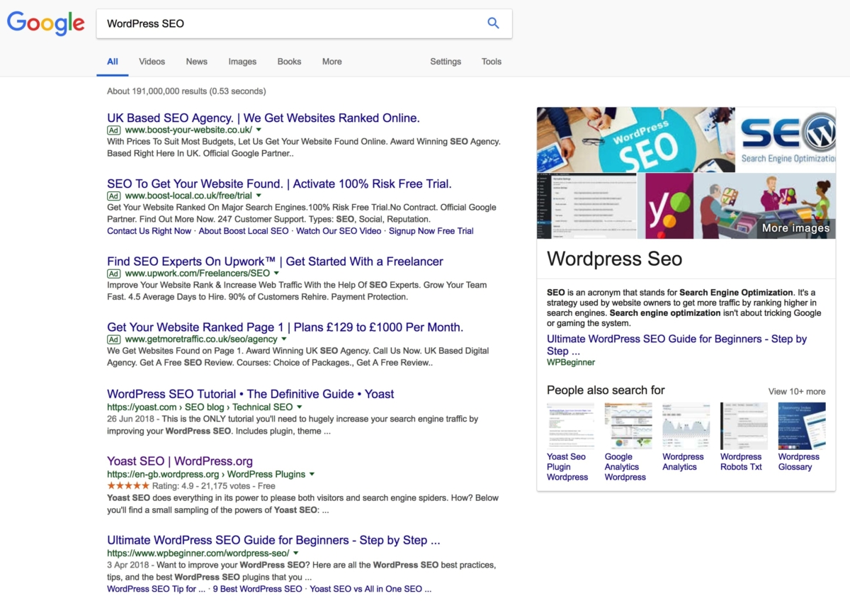 Overview of Search Engine Optimization for WordPress – Avada Website ...