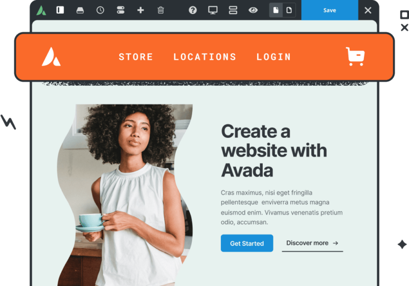 Header Builder – Avada Website Builder