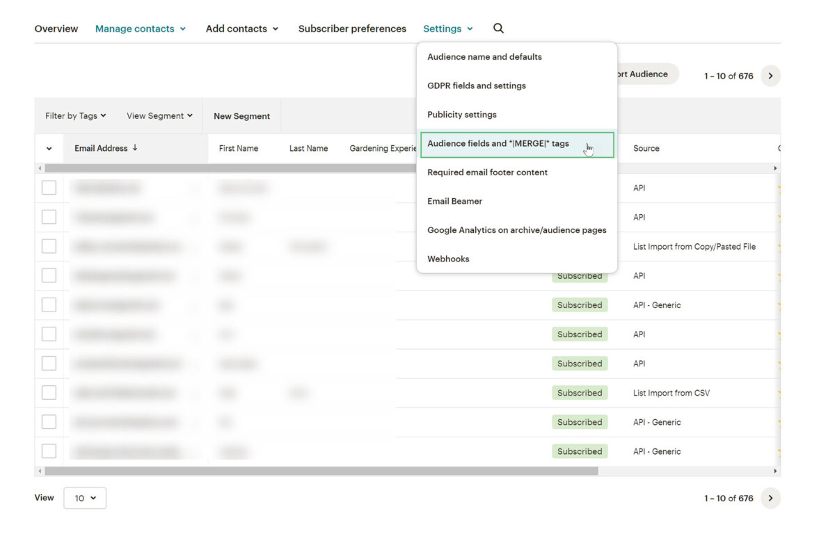How To Create And Map Custom Data In Mailchimp – Avada Website Builder