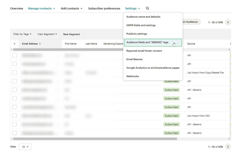 How To Create And Map Custom Data In Mailchimp – Avada Website Builder
