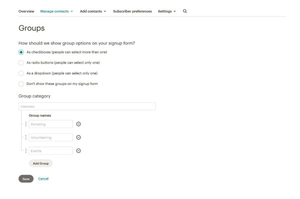 How To Use Mailchimp Groups With Avada Forms – Avada Website Builder