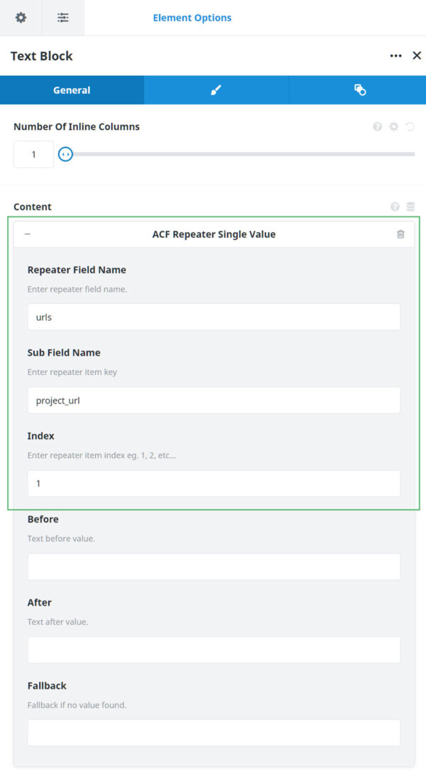 ACF Repeaters & Relationships – Avada Website Builder