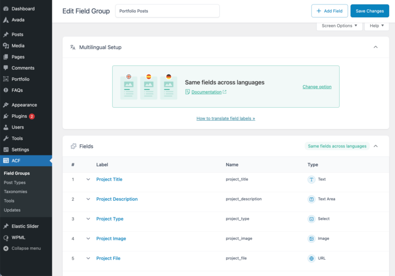 How to Use WPML to Translate a Website Created with Avada and ACF – Avada Website Builder