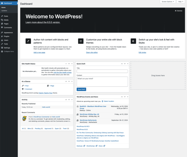 A Beginner’s Overview of the WordPress Dashboard – Avada Website Builder
