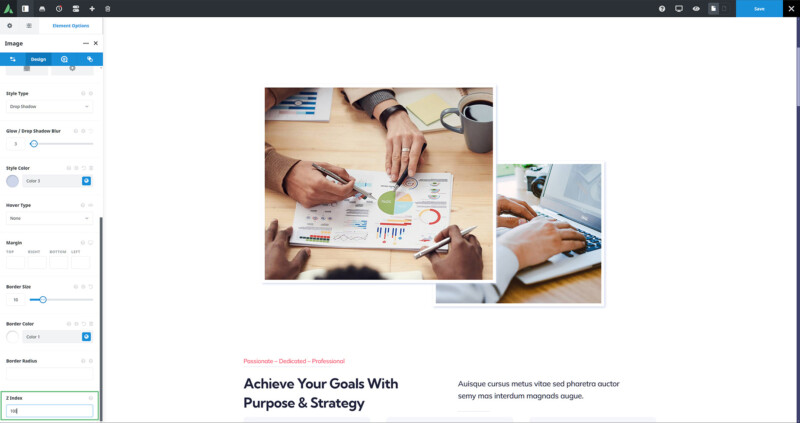 How To Use Z-Index in Avada – Avada Website Builder