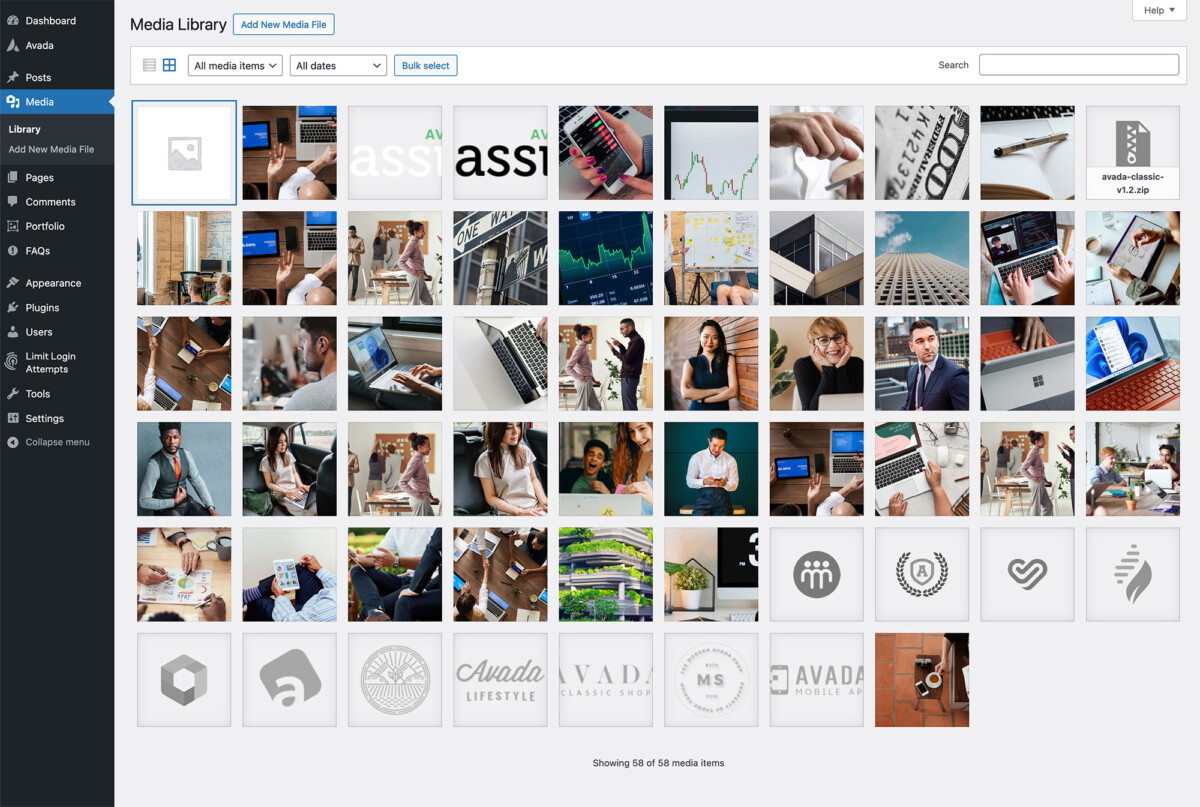 The WordPress Media Library Explained – Avada Website Builder