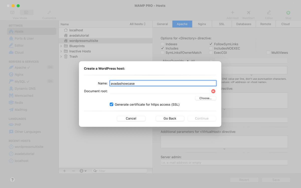 MAMP: How to Set Up a Local WordPress Installation on Your Mac – Avada ...