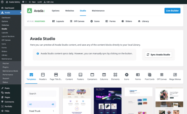 How to Add Avada Studio Content to an Existing Website – Avada Website Builder